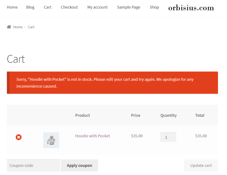 How To Automatically Remove Out Of Stock Woocommerce Products From Cart And Notify User Orbisius