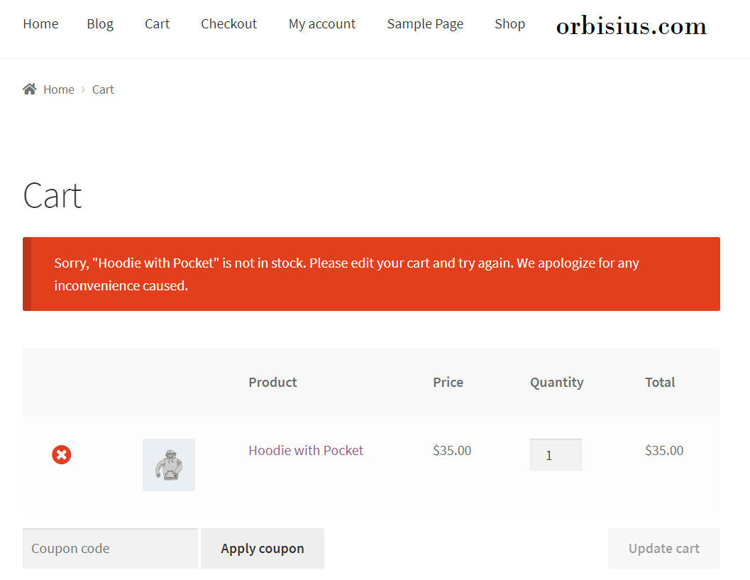 How To Automatically Remove Out Of Stock Woocommerce Products From Cart And Notify User Orbisius