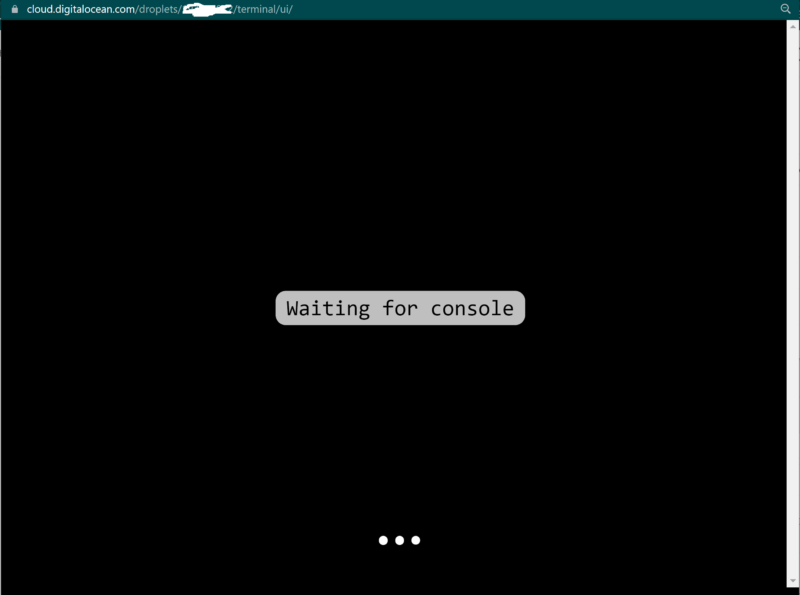 Do Not Install The New Digitalocean Ssh Terminalconsole Orbisius