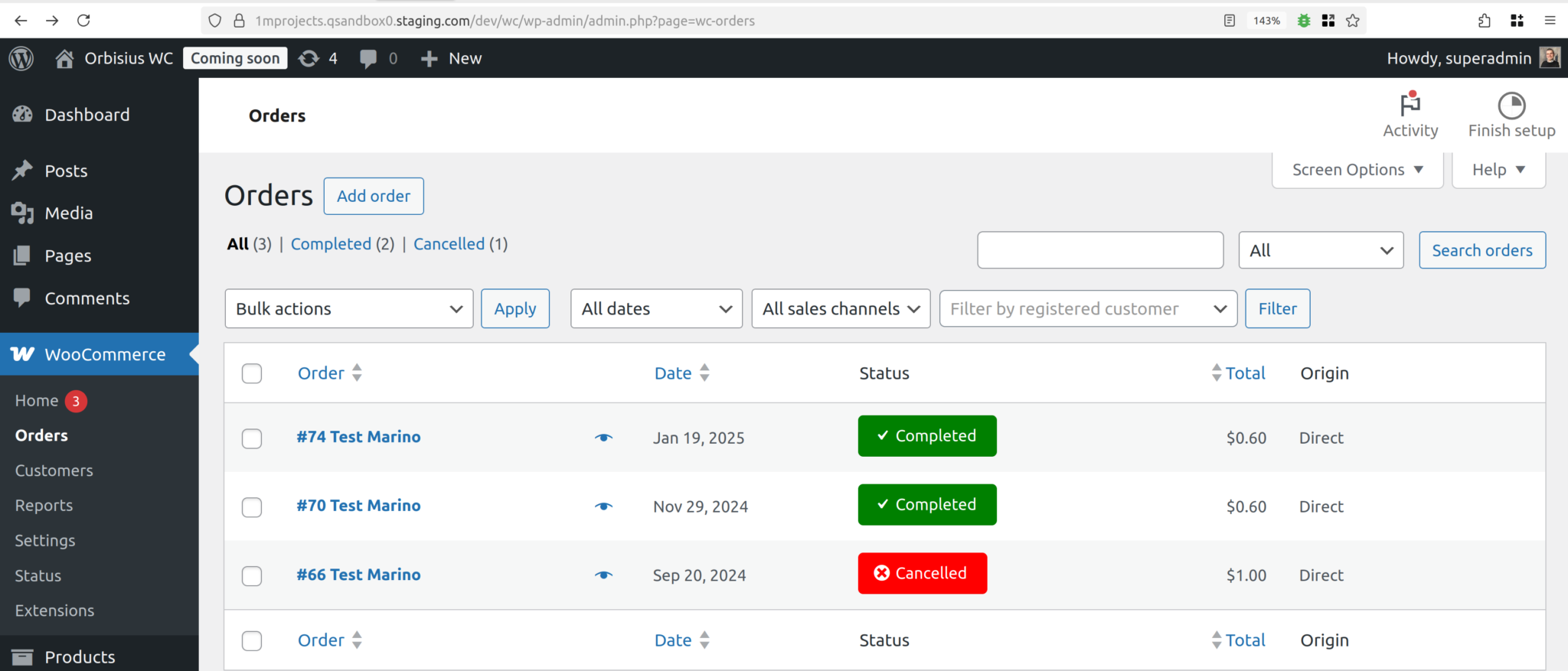 How To Easily Color Code Woocommerce Order Statuses Orbisius
